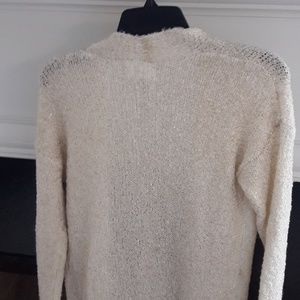 ruby moon | Sweaters | Ruby Moon Cardigan Small Cream And Gold | Poshmark